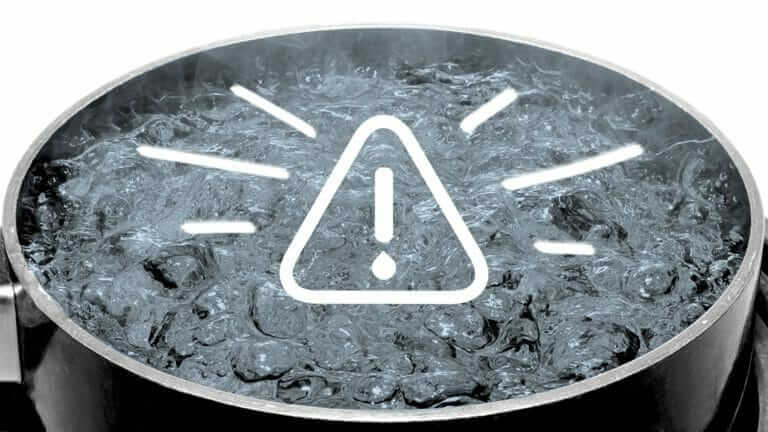 Agua Hervida desventajas de consumirla