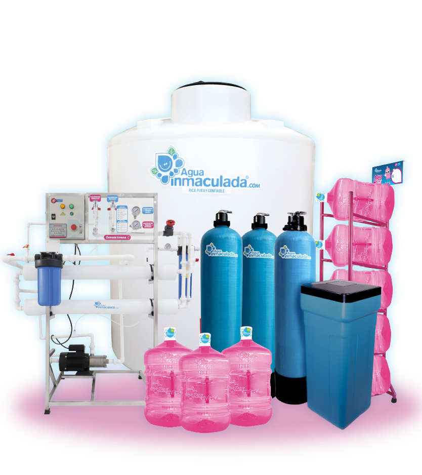 Agua Inmaculada | Líder en franquicias de purificadoras de agua